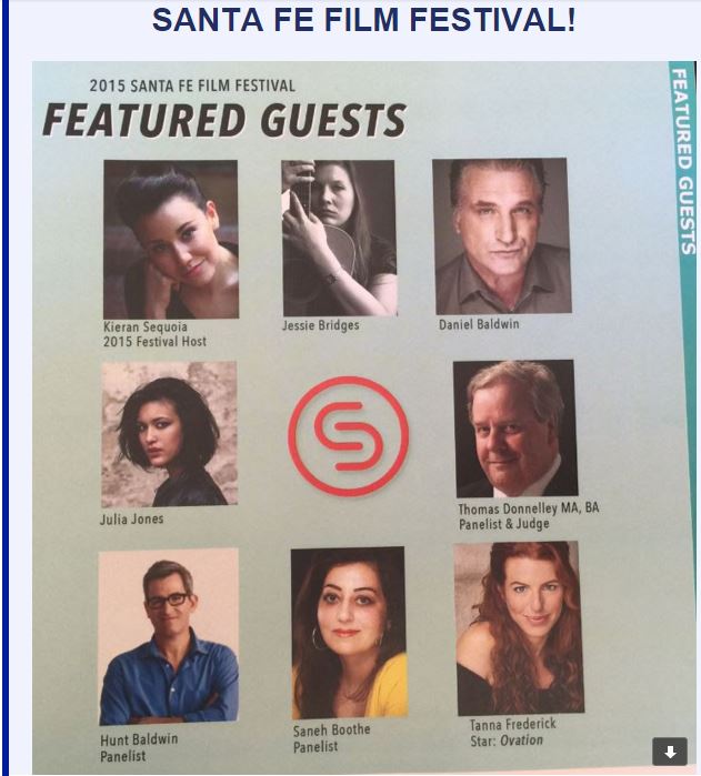 CONGRATS TO SANEH BOOTHE FOR PART IN SANTA FE FILM FESTIVAL